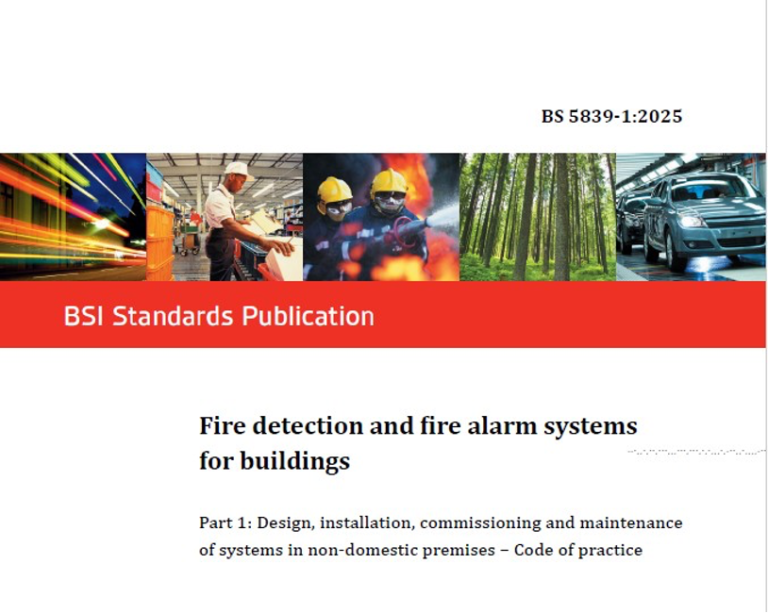 Major Updates to BS 5839-1:2025 - Fire Safety Company